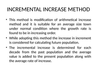 population forecasting- Types and problems.pptx