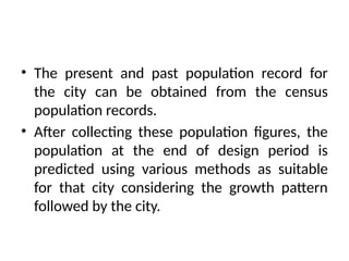 population forecasting- Types and problems.pptx