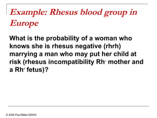 Populationgenetics | PPT | Blood Disorders | Diseases and Conditions