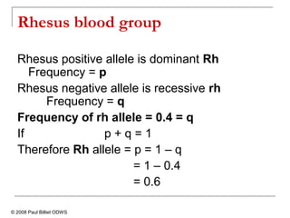 Populationgenetics | PPT