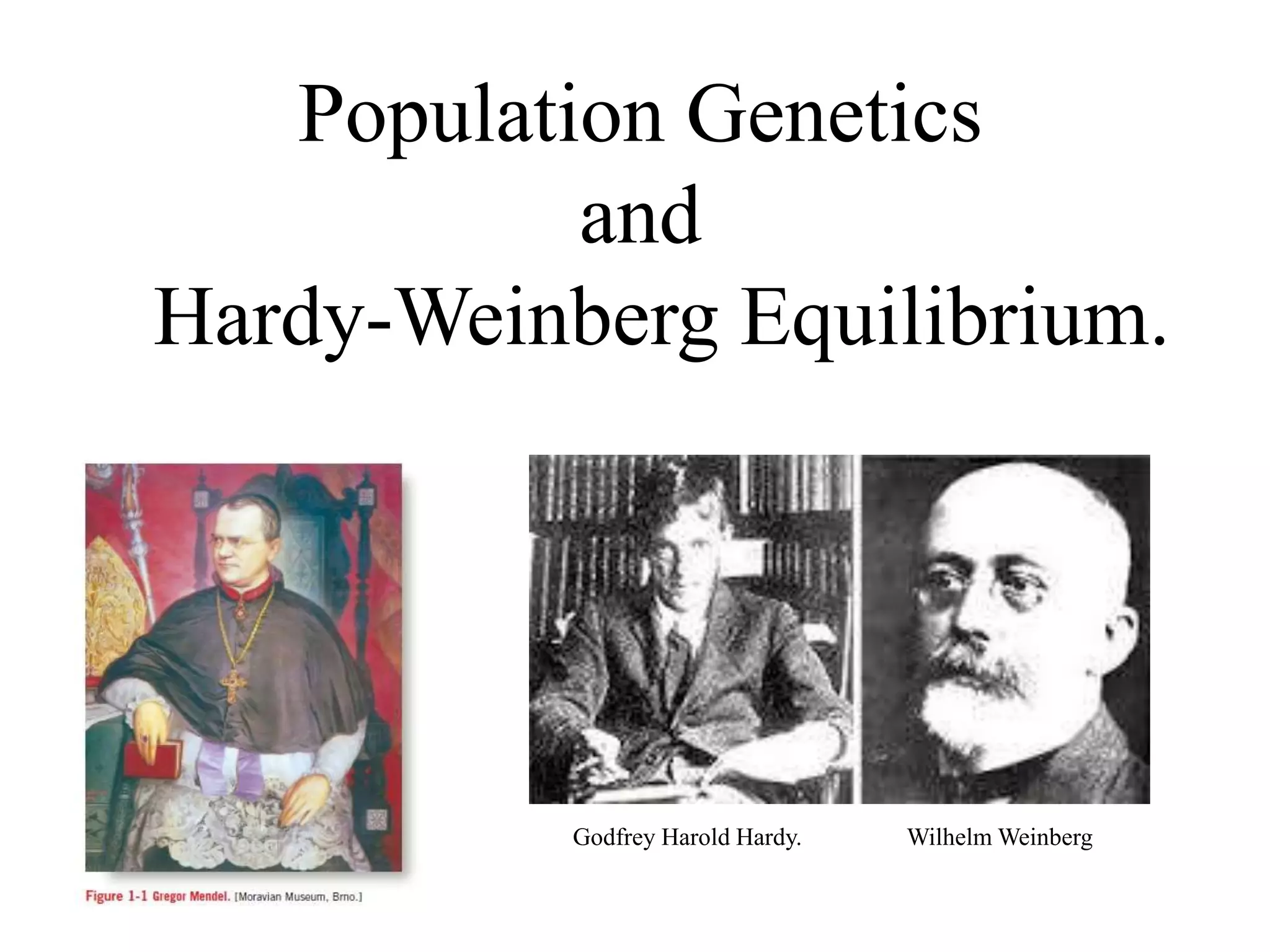 Population genetics | PPTX