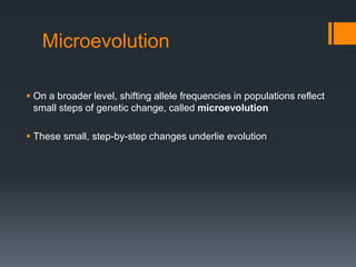Population genetics | PPTX