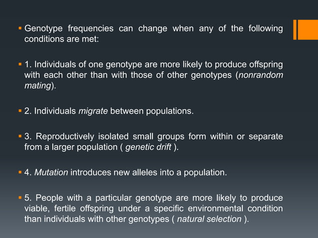 Population genetics | PPTX