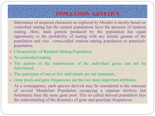 Population Genetics | PDF