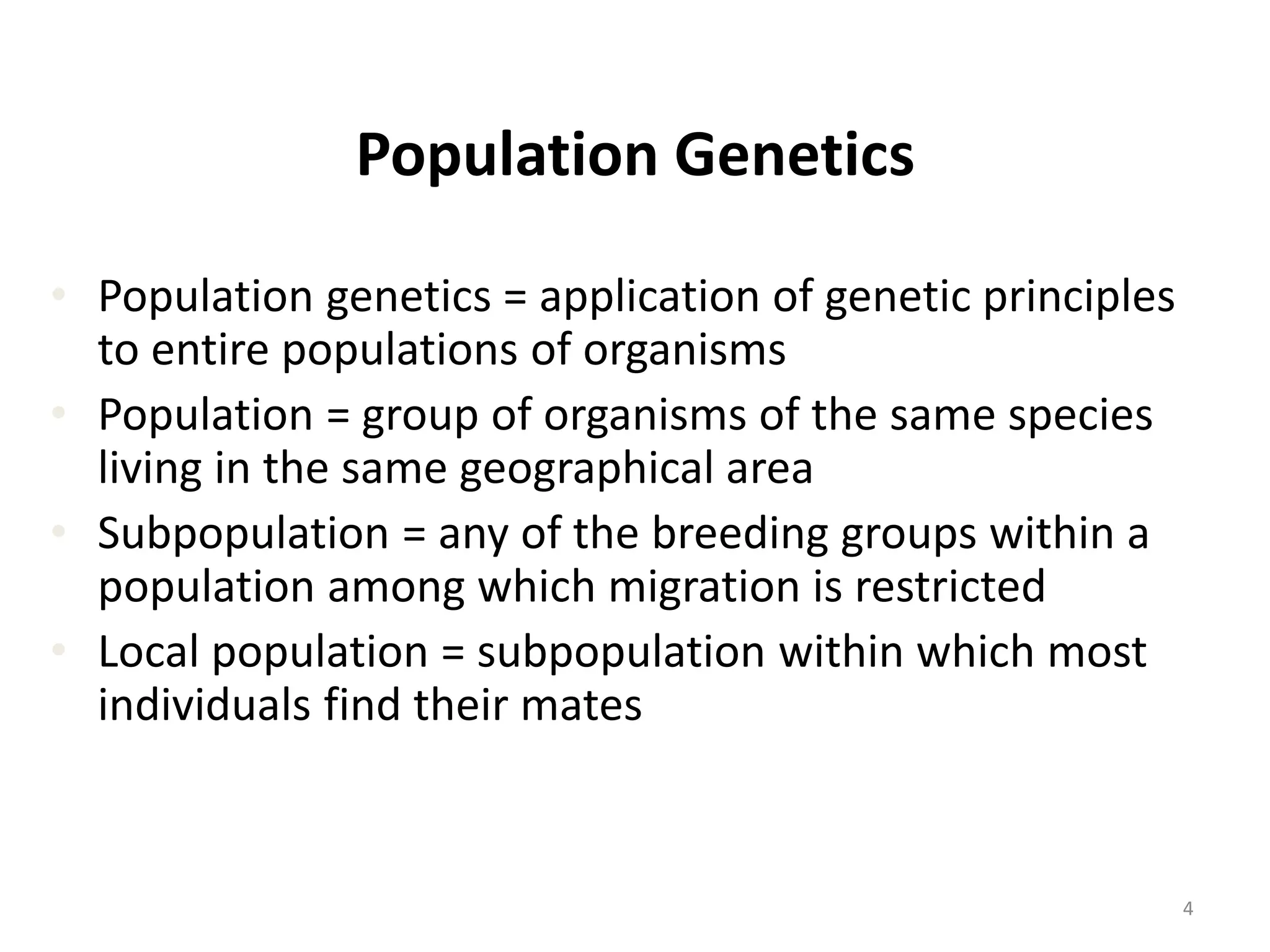Population Genetics lecture note by ZY.pptx