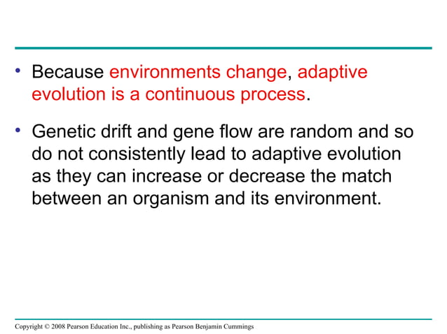 Campbell population genetics and evolution.ppt | Genetics | Science
