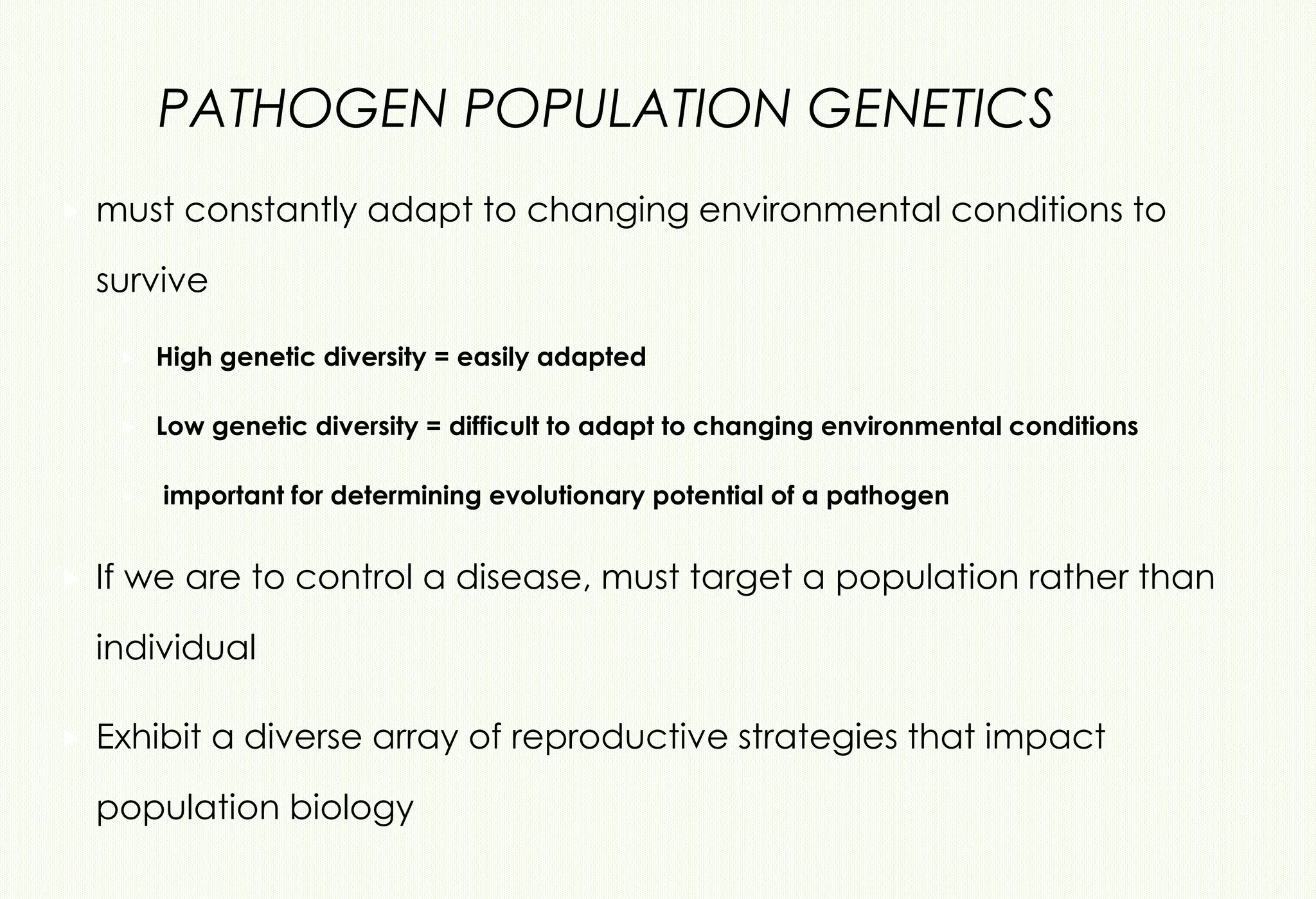 Population genetics basic concepts | PDF