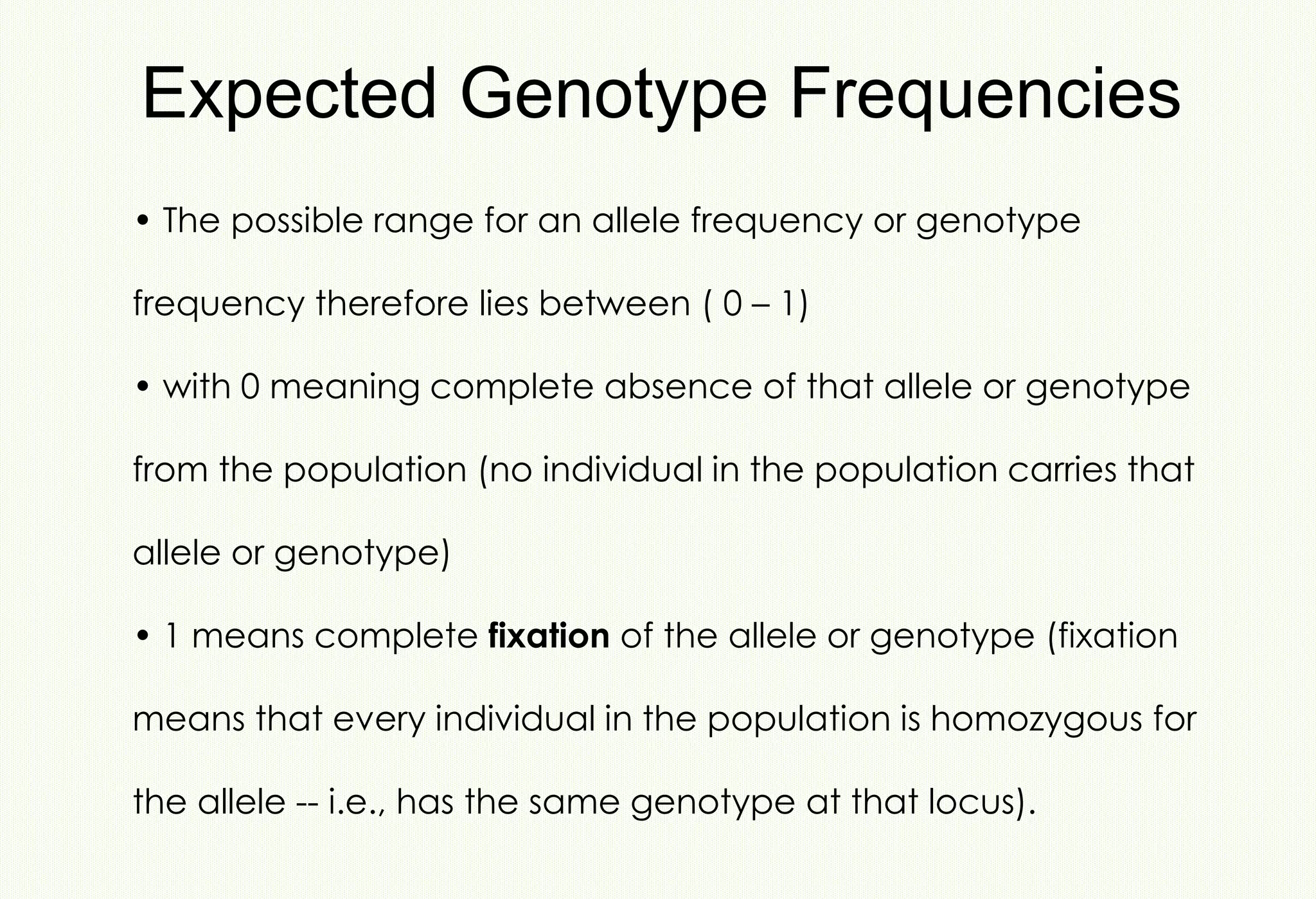 Population genetics basic concepts | PDF