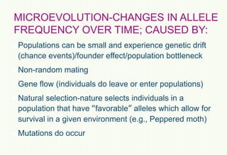 Population genetics basic concepts | PDF