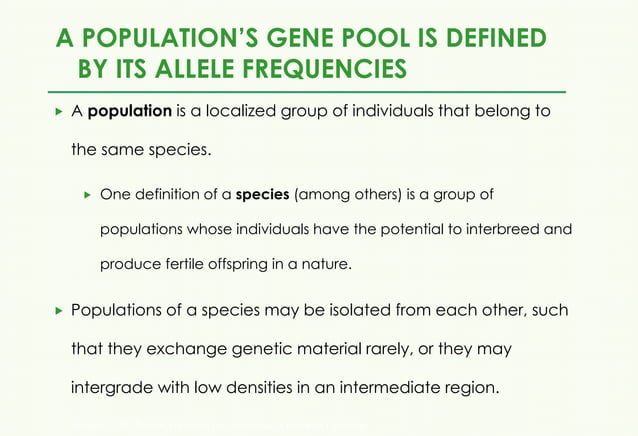 Population genetics basic concepts | PDF