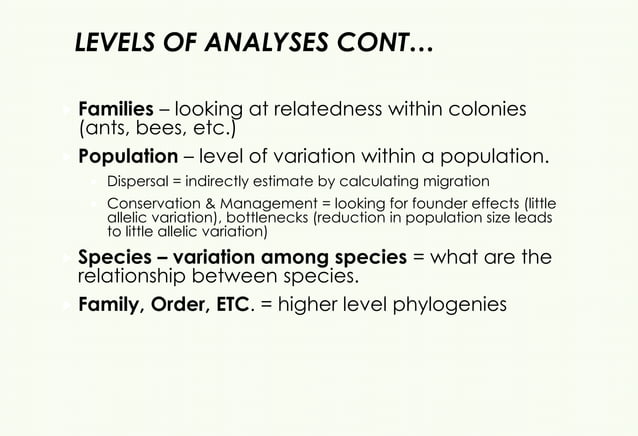 Population genetics basic concepts | PDF