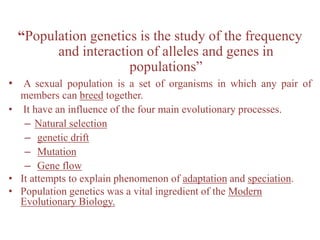 Population Genetics_Dr. Ashwin Atkulwar | PPT