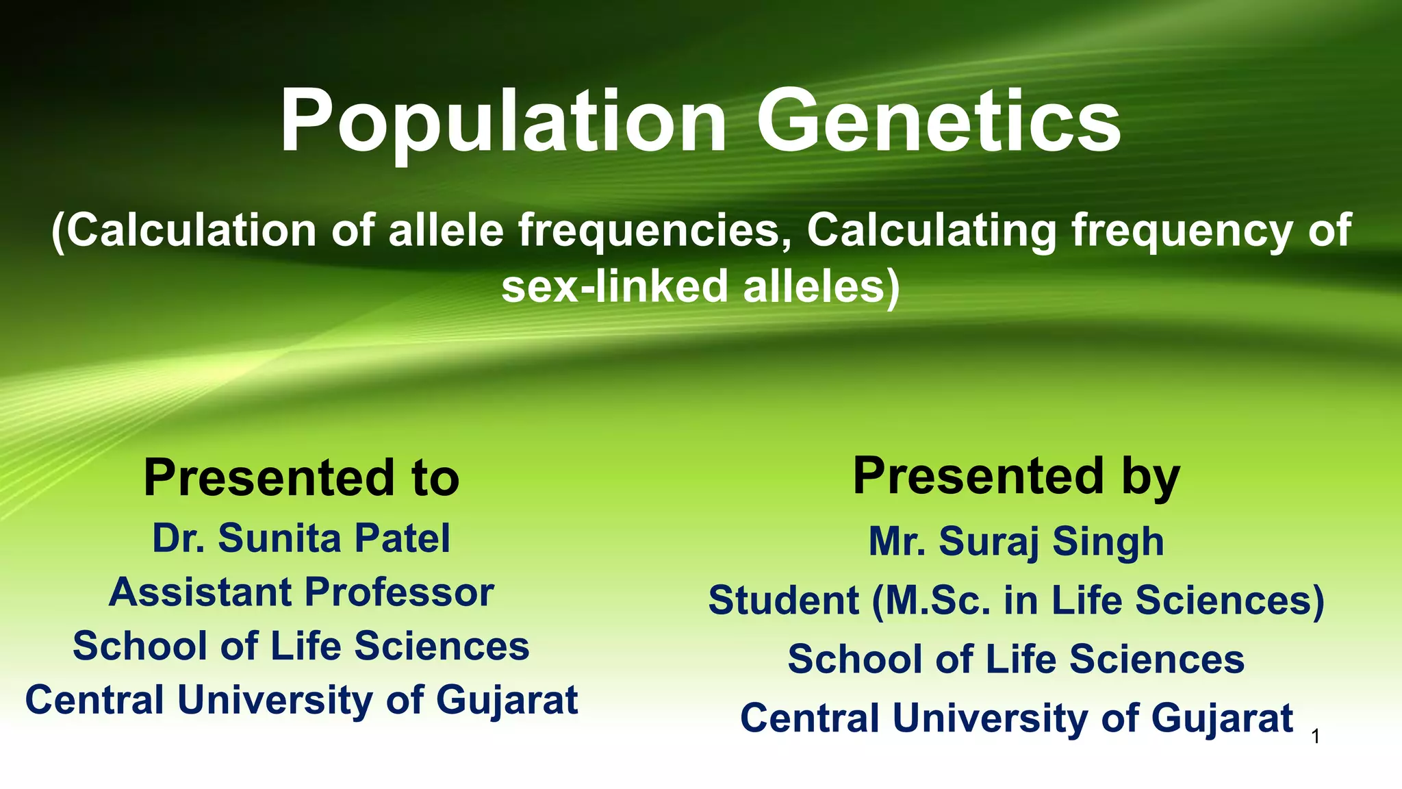 Population Genetics & Hardy - Weinberg Principle.pdf