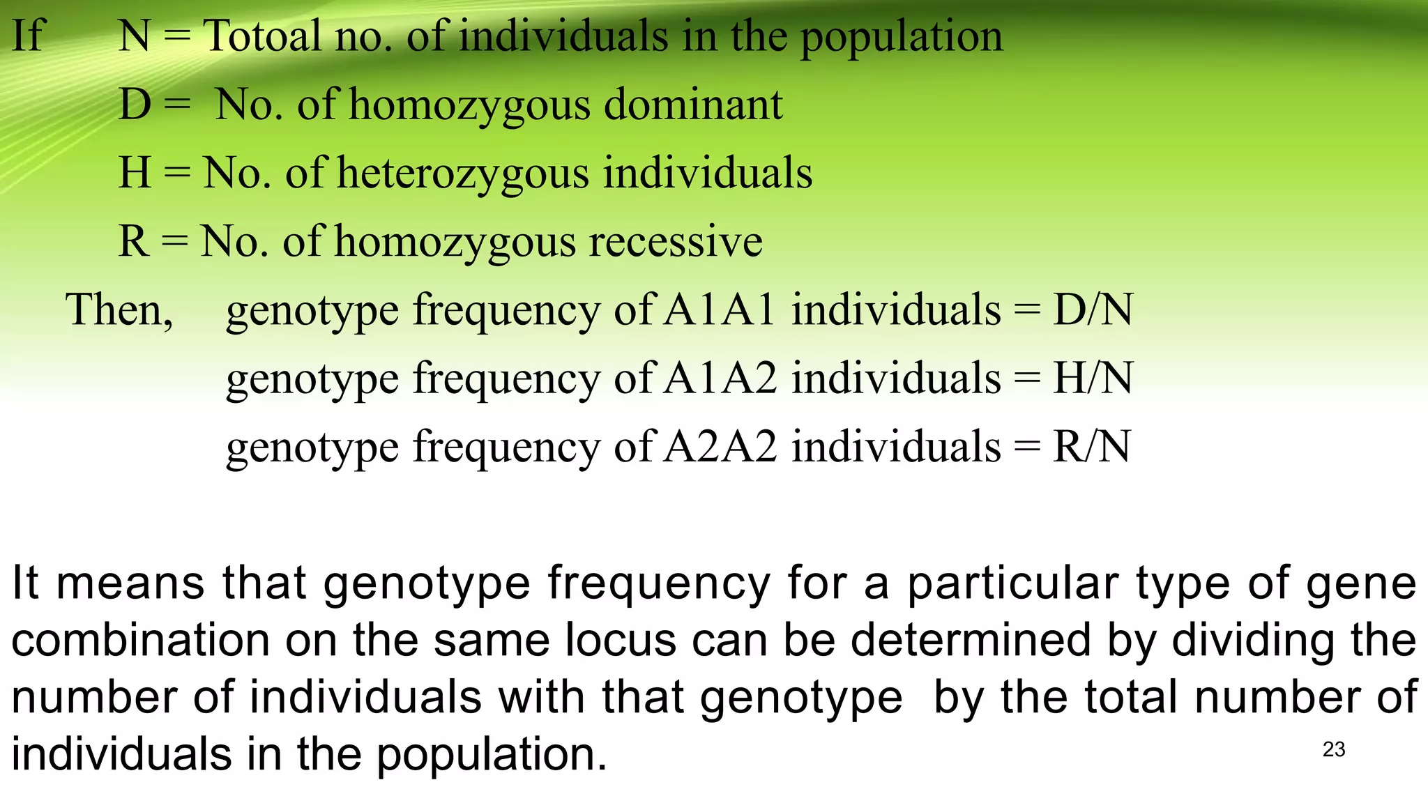 Population Genetics & Hardy - Weinberg Principle.pdf