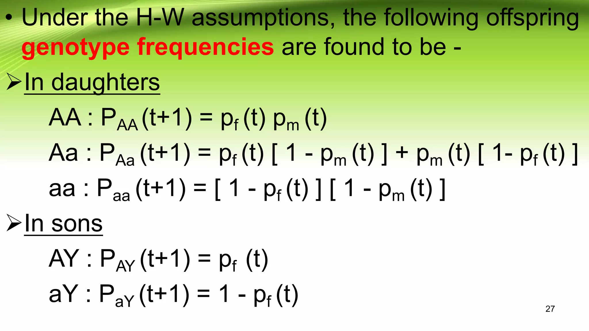 Population Genetics & Hardy - Weinberg Principle.pdf