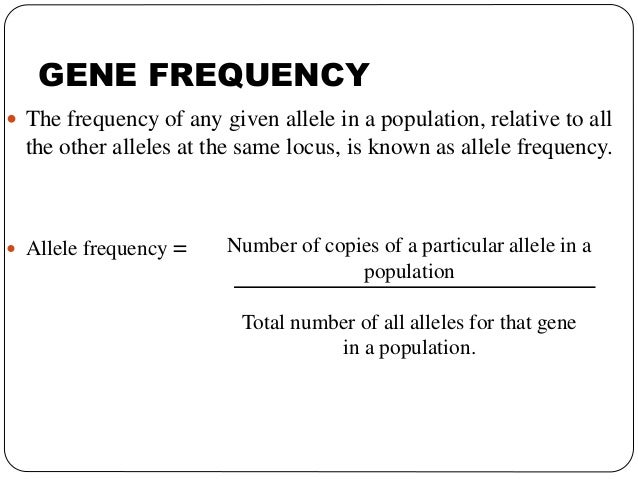 ASSORTIVE MATING AND GENE FREQUENCY CHANGES (POPULATION GENETICS)