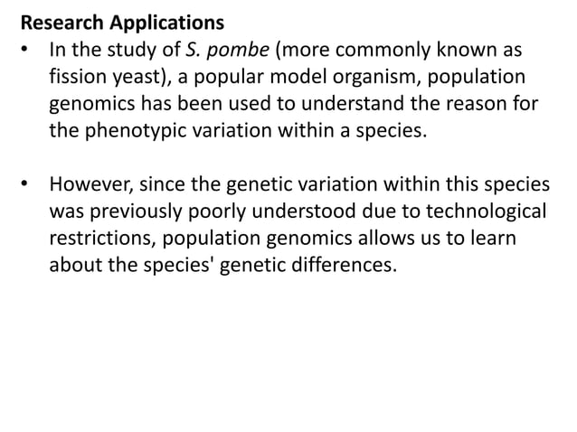 population genomics.pdf | Biological Sciences | Science