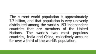 Population Geography and Agricultural Geography.pptx