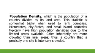 Population Geography and Agricultural Geography.pptx