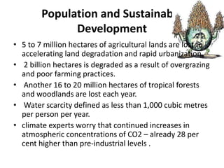 Population growth | PPTX