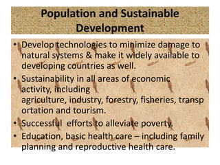 Population growth | PPTX