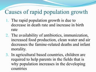 Population growth | PPTX