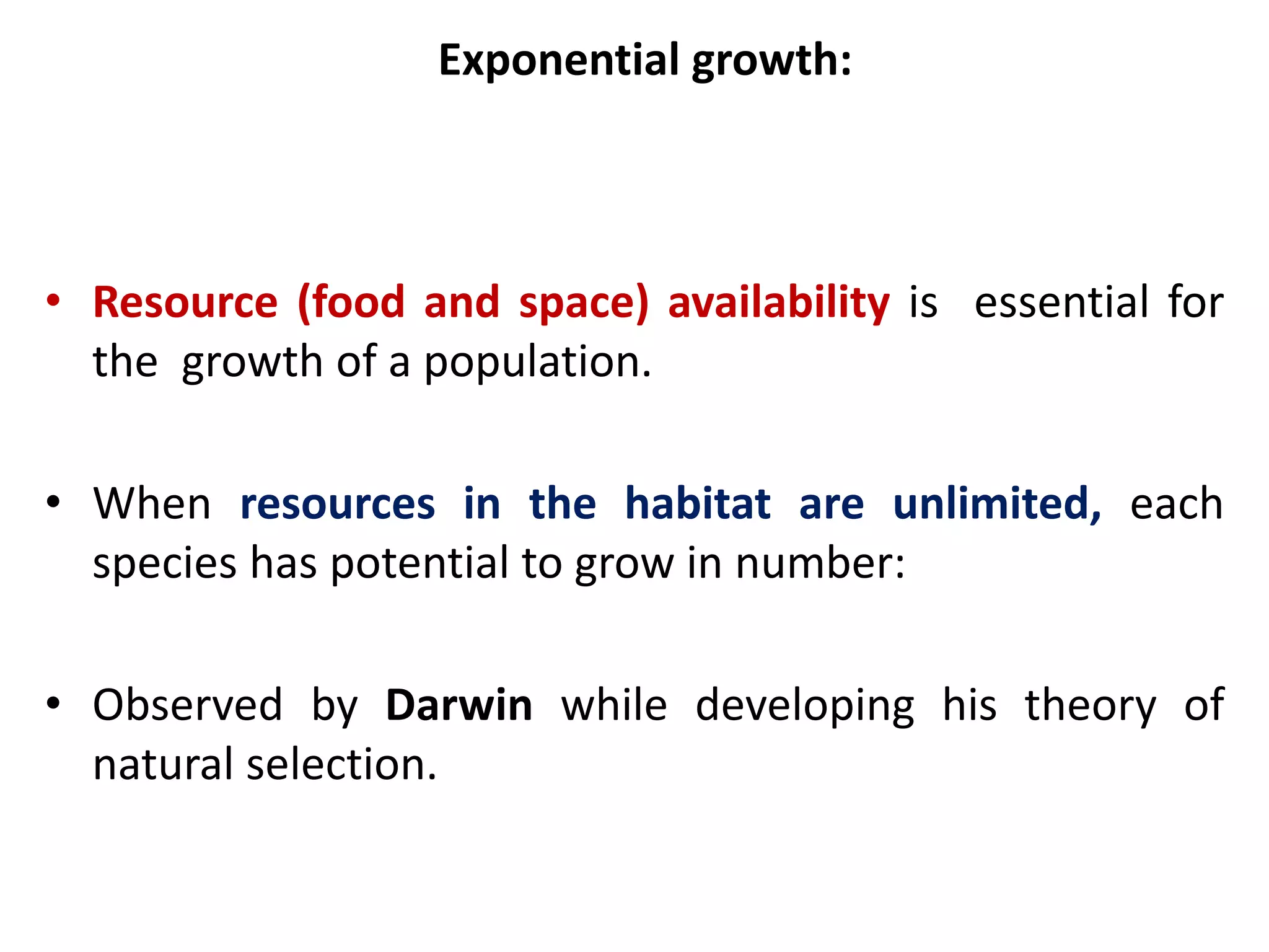 Population growth | PPTX
