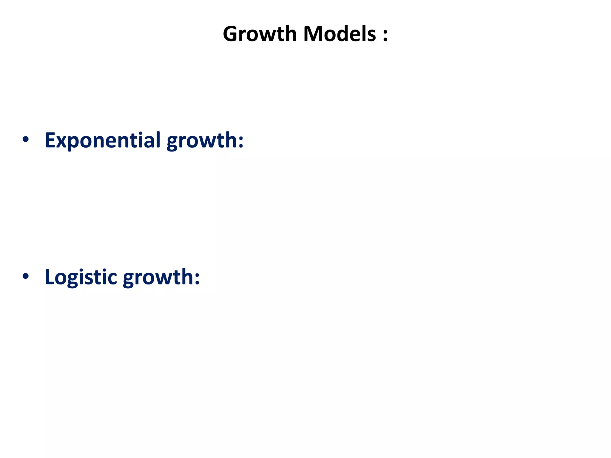 Population growth | PPTX