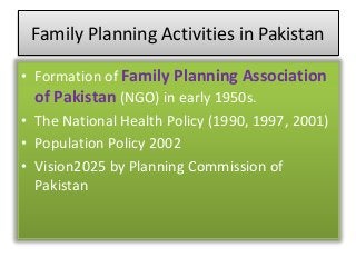 Population growth and economic development of pakistan | PPTX