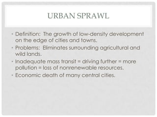 Population growth and urbanization | PPTX