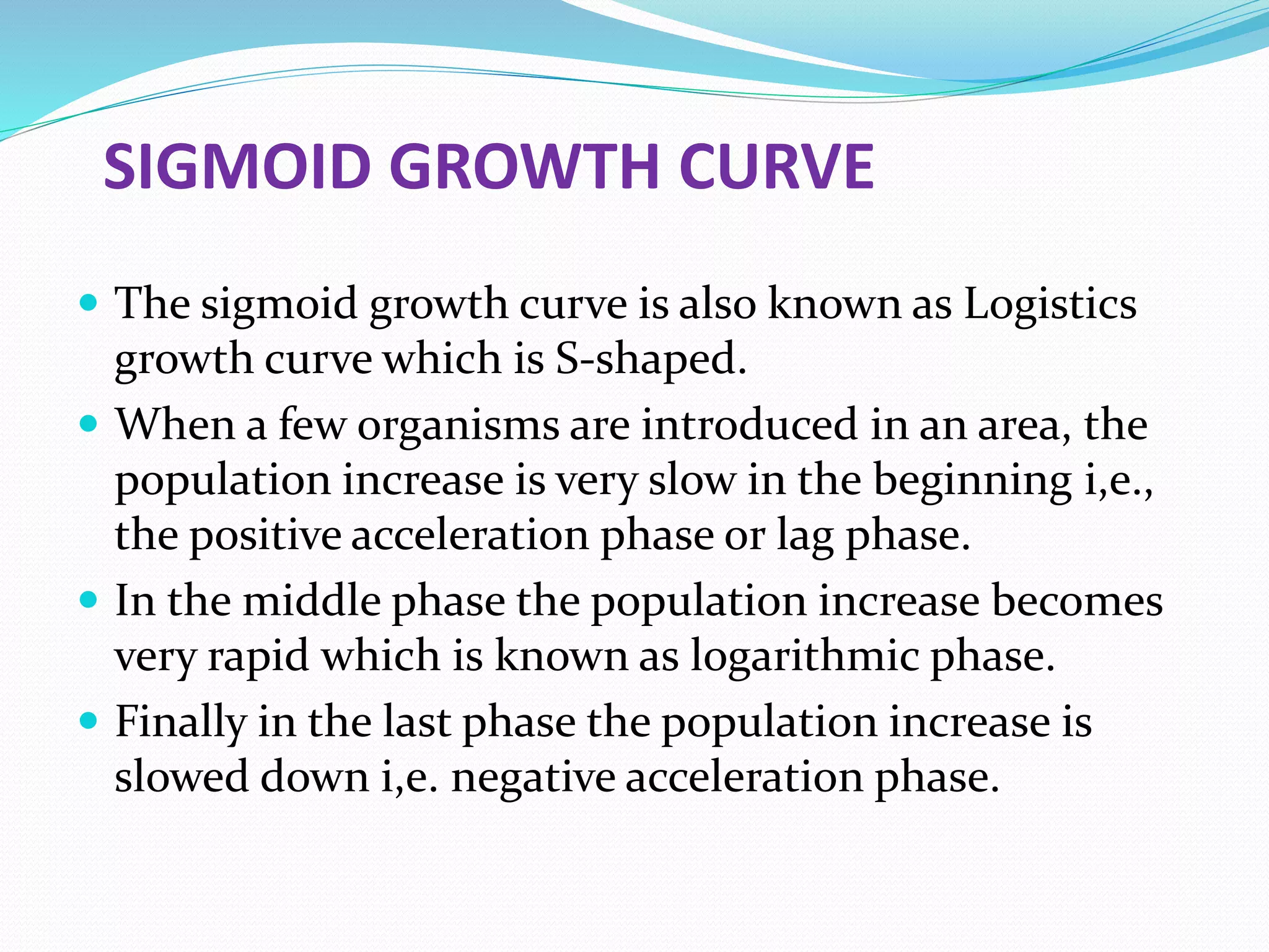 Population growth curves | PPTX