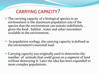 Population growth curves | PPTX