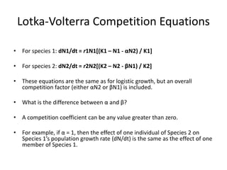 Population Growth Equations: Revisted | PPTX
