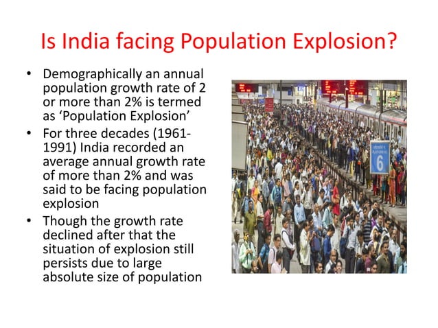 Population Growth in India : Trends & Patterns | PDF | Geography | Science