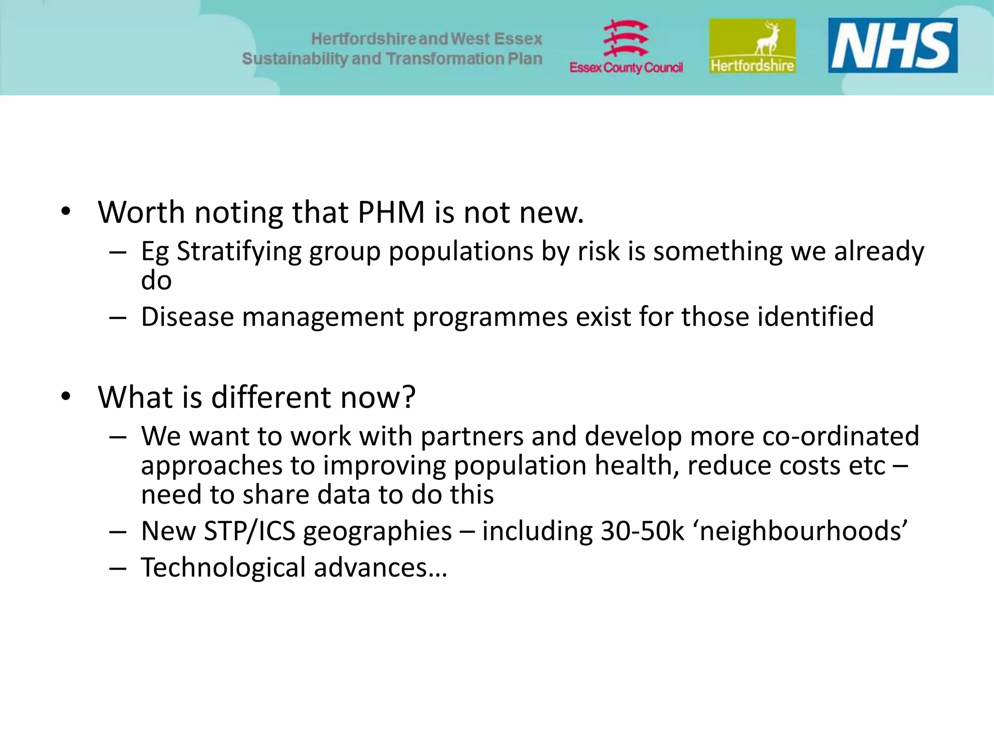 Population health management | PPTX