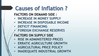 Population ,inflation,uneployment | PPTX