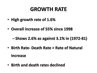 Population in Pakistan by Jamshah | PPT