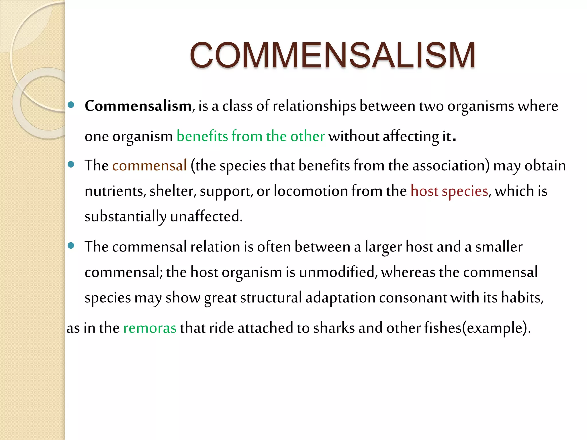 Population interaction and their Types. | PPTX