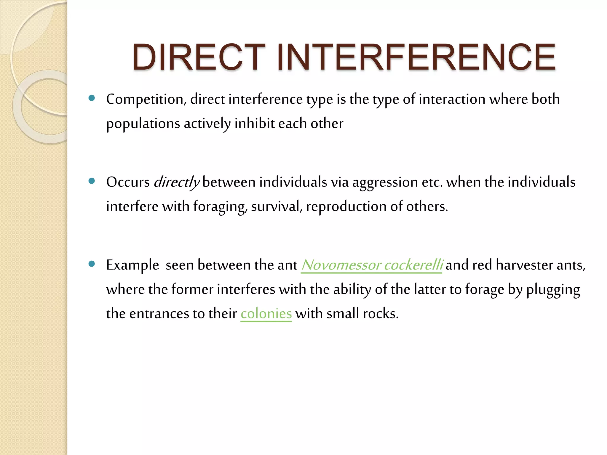 Population interaction and their Types. | PPTX