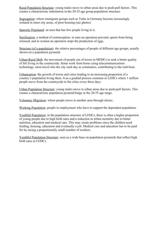 Population introduction notes | PDF