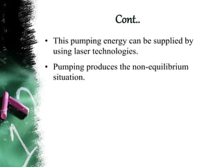 Population inversion | PPTX