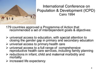 Millenium Development Goals & Population | PPT