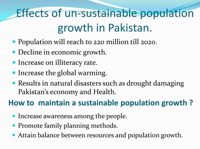 Population: Migration in Pakistan | PPTX