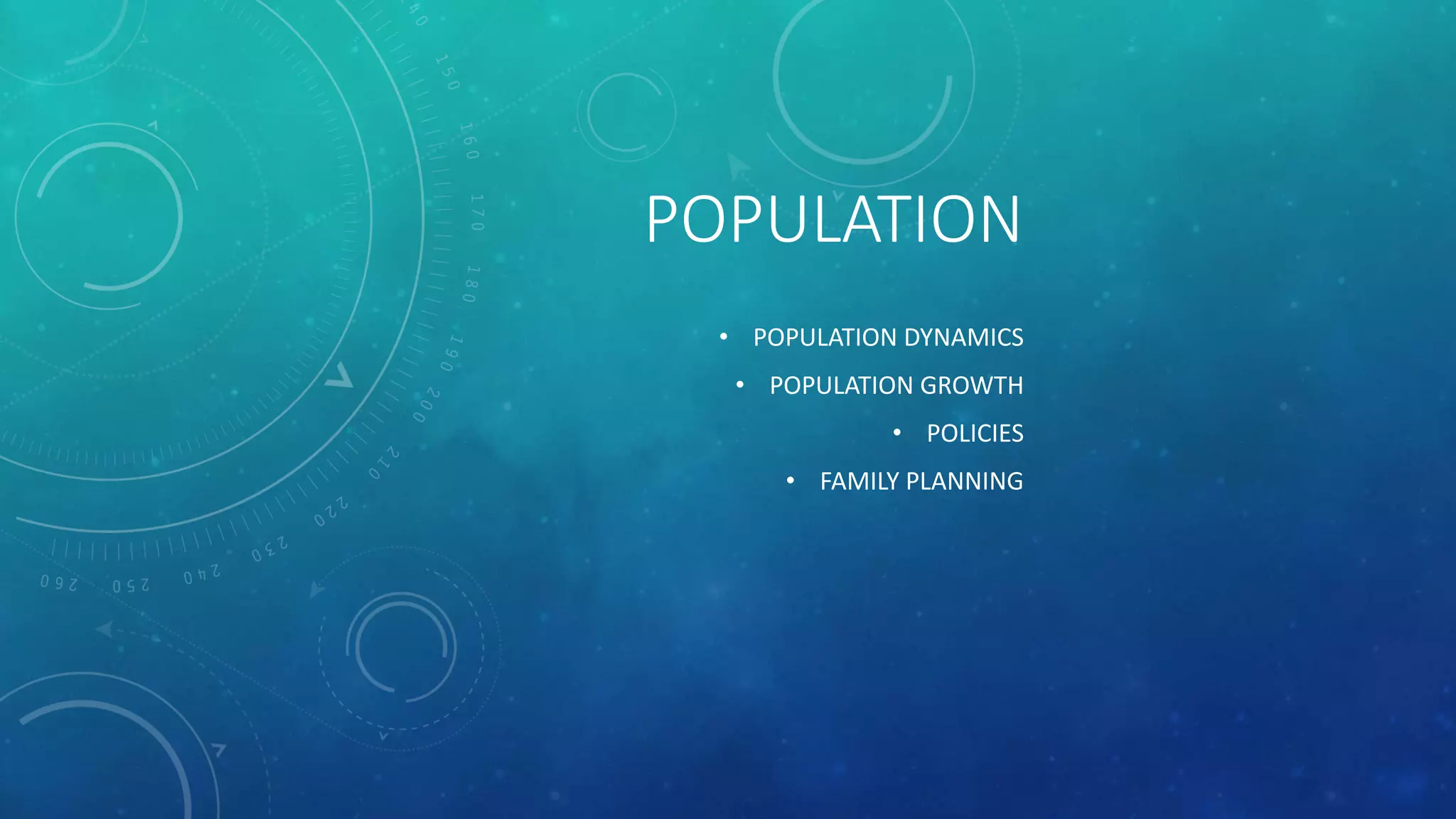 Population notes | PPTX