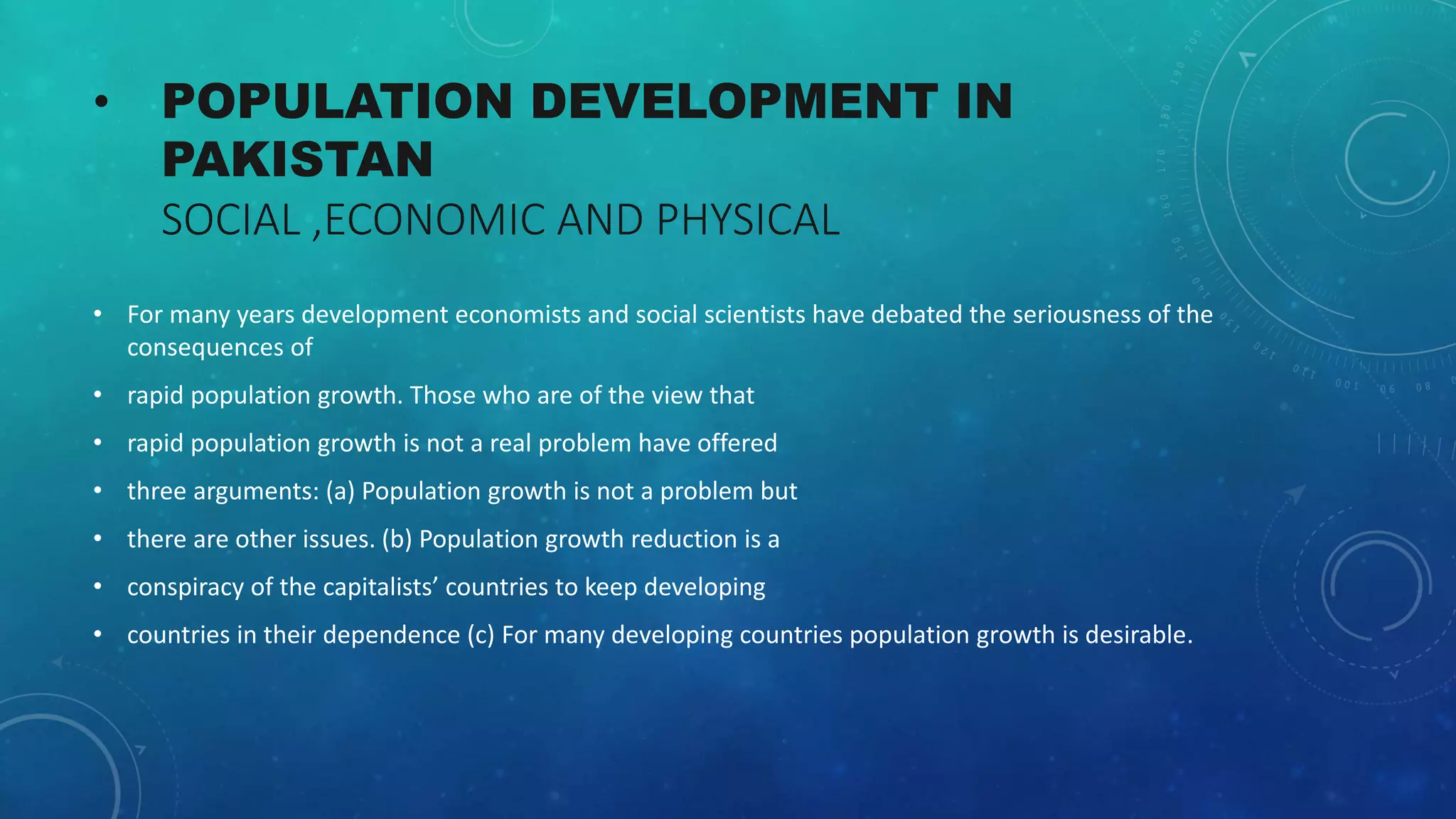 Population notes | PPTX