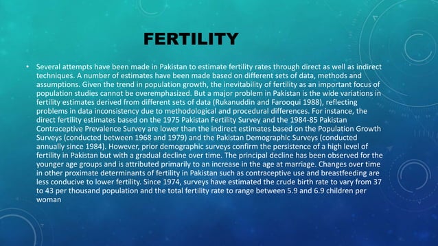 Population notes | PPT