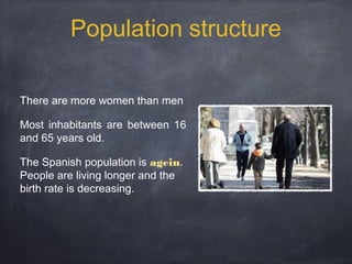 Population of spain | PPT | Economy | Business and Finance