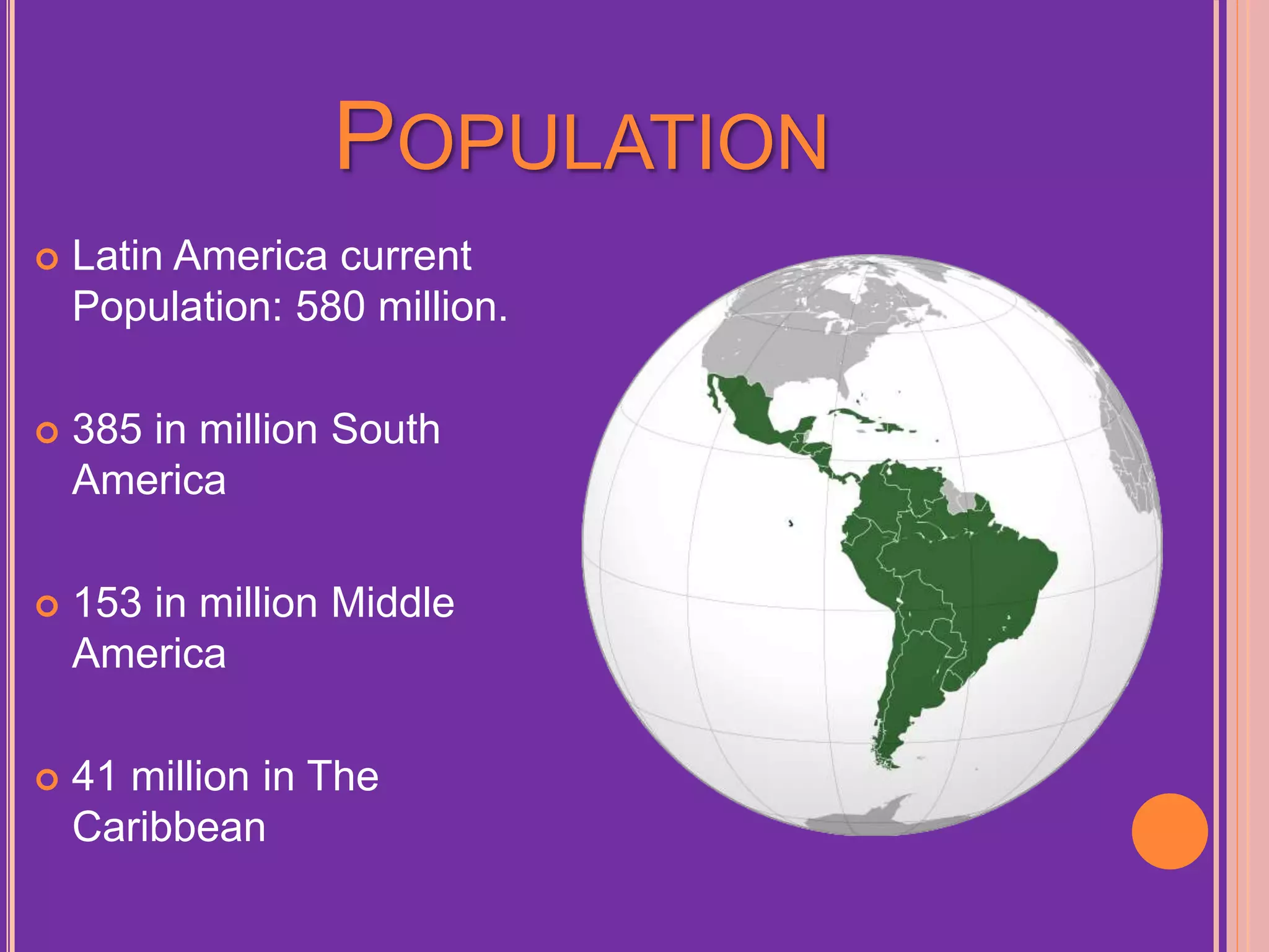 Population Patterns of Latin America 9.1 | PPT