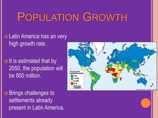 Population Patterns of Latin America 9.1 | PPTX | North America Travel ...