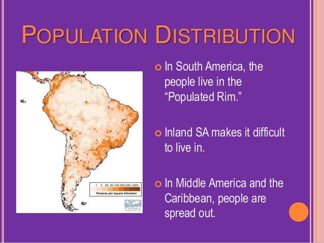 Population Distribution Patterns
